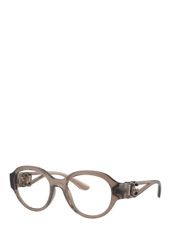 Dolce & Gabbana Dg5111 Round Frame Eyeglasses - Transparent Gris