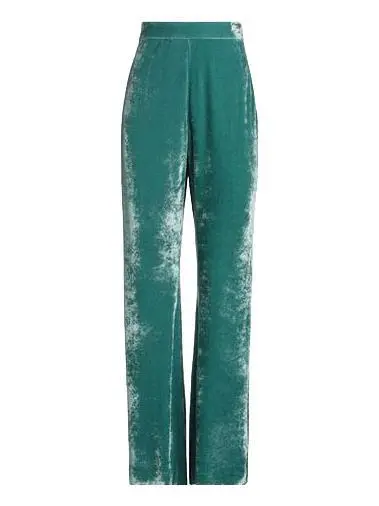 JIL SANDER Flared Chenille Pants - Green