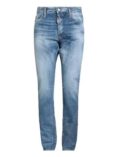 Dsquared2 Tapered Jeans With Distressed Details - Blue
