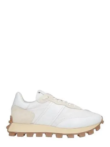 TOD'S Leather Low-top Sneakers - White