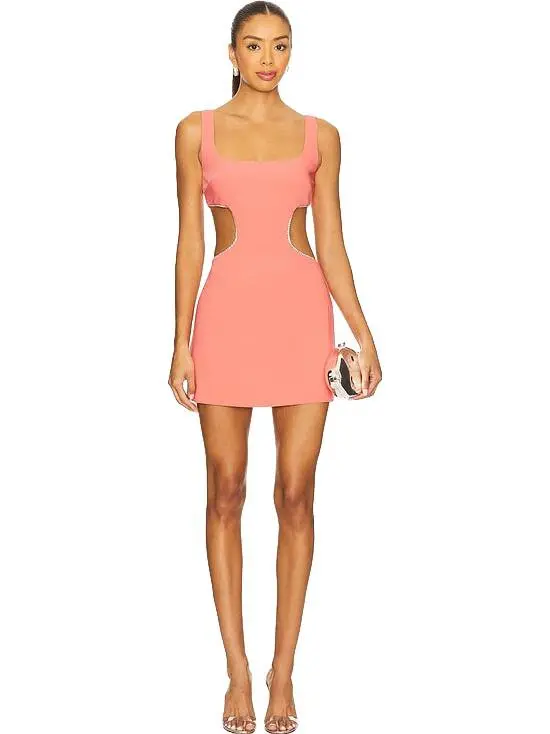LOVERS AND FRIENDS Daya Mini Dress - Coral Pink