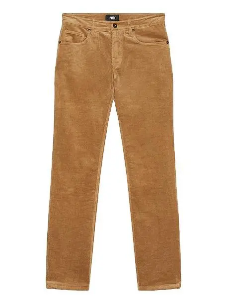 Paige Normandie Straight Corduroy Pant - Palomino