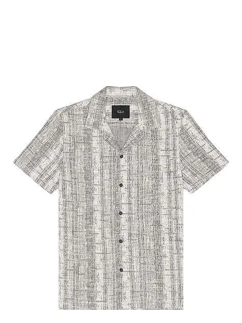 Rails Corrin Short Sleeve Shirt In Grey - Granite