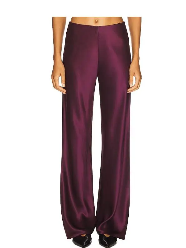 Cami Nyc Bristol Mid Rise Pant - Blackberry