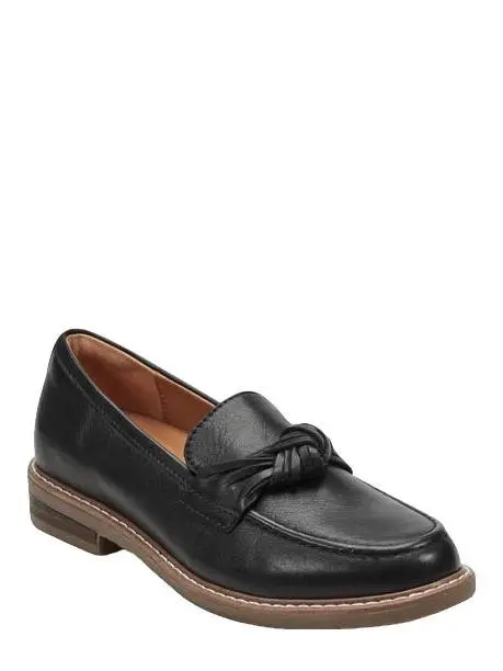 EARTH® Jade Knot Detail Loafer - Black