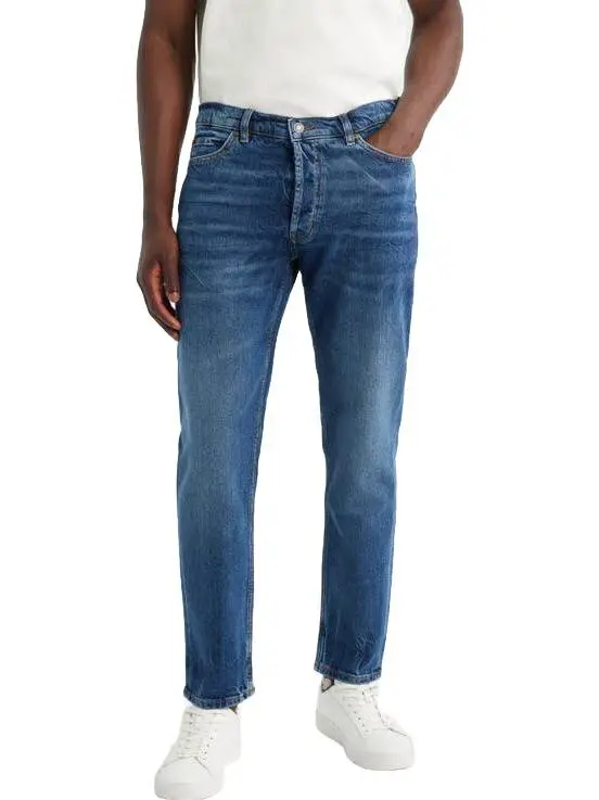 Hugo Boss Slim Straight Leg Jeans - Bright Blue