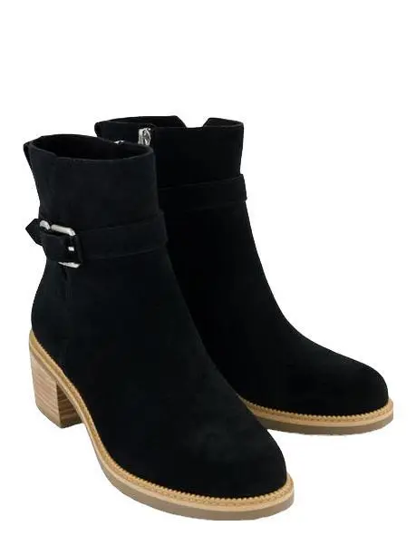 Toms Hailey Buckle Bootie - Black
