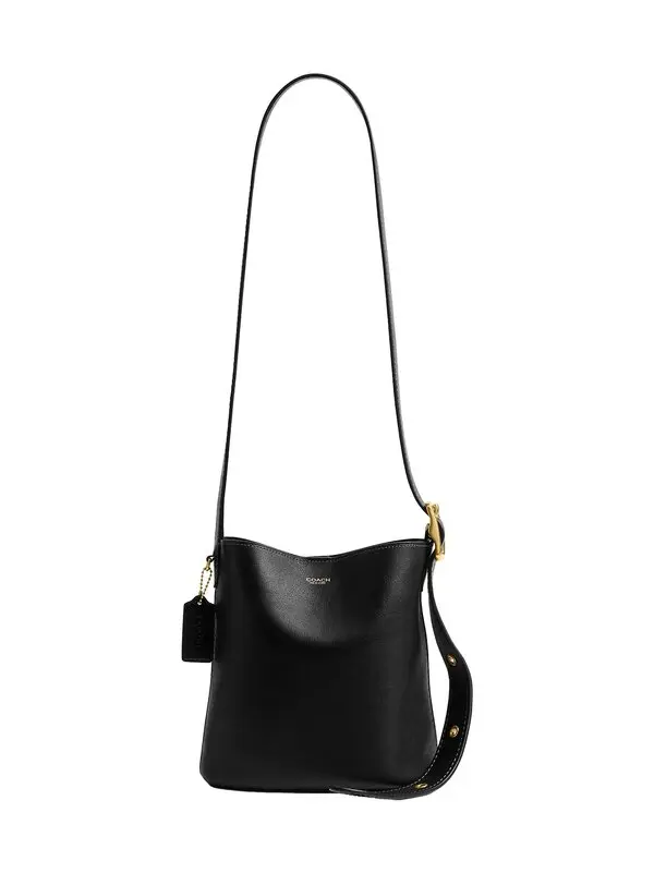 COACH Bleecker Bucket Bag 21 - Brass/black