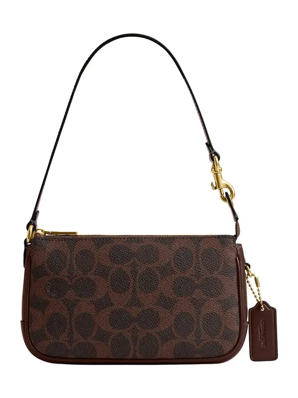 COACH Plaza Bag 18 In Signature Canvas - Brass/maple