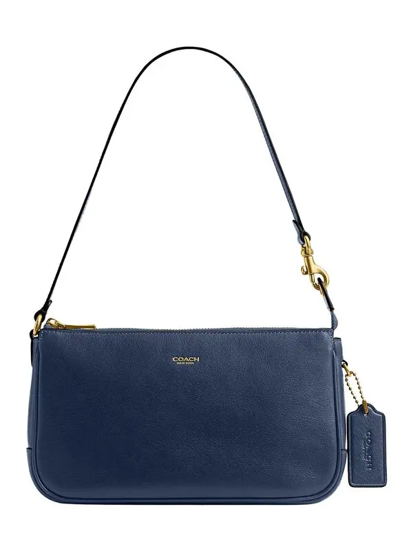 COACH Plaza Bag - Brass/navy