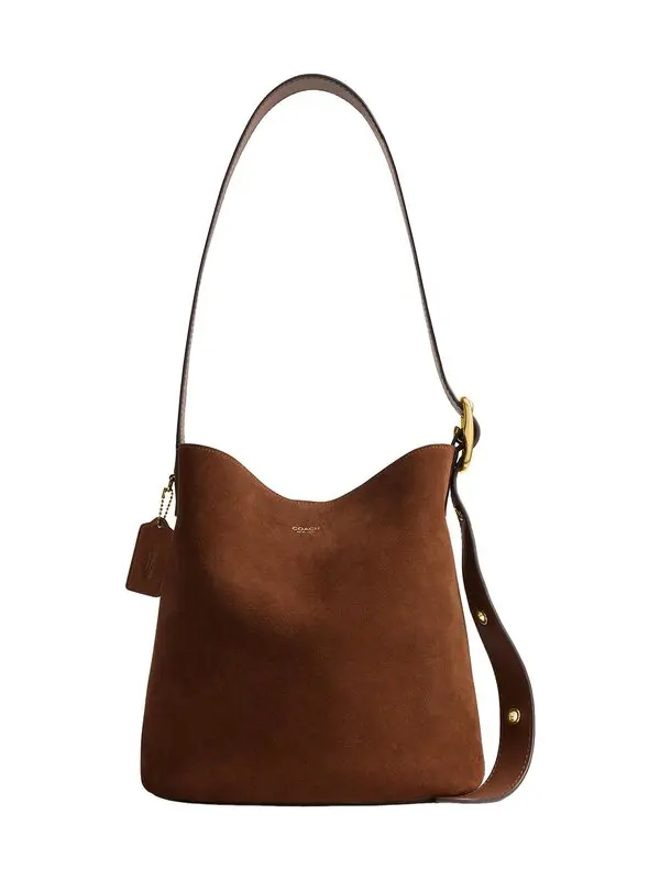 COACH Bleecker Bucket Bag - Brass/warm Brown