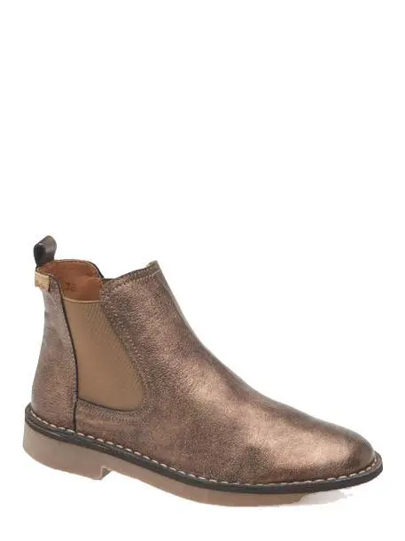 TONI PONS Isa Metallic Chelsea Boot - Bronze