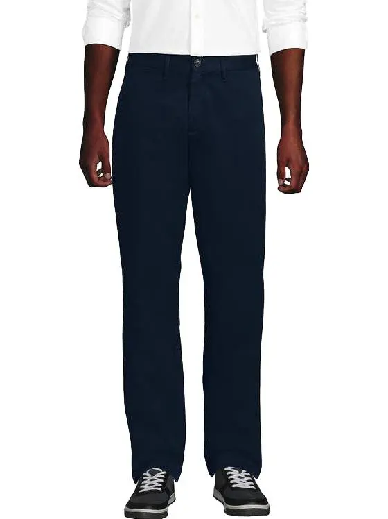 LANDS' END Travel Kit Comfort Waist Classic Fit Chino Pant - Radiant Navy
