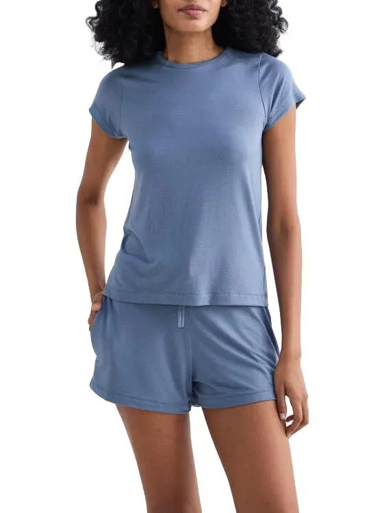 REISTOR Essential Short Sleeve Tee Set - Blue