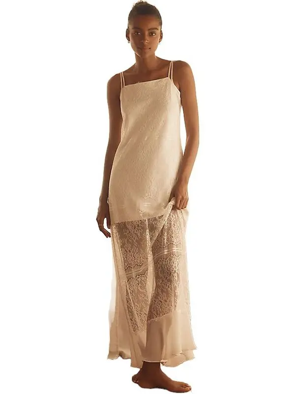 Rya Collection Chloe Lace Maxi Dress - Ivory