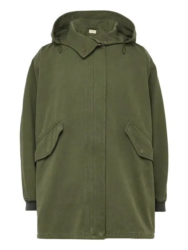 THE ROW Kemet Oversized Hooded Jacket - Green
