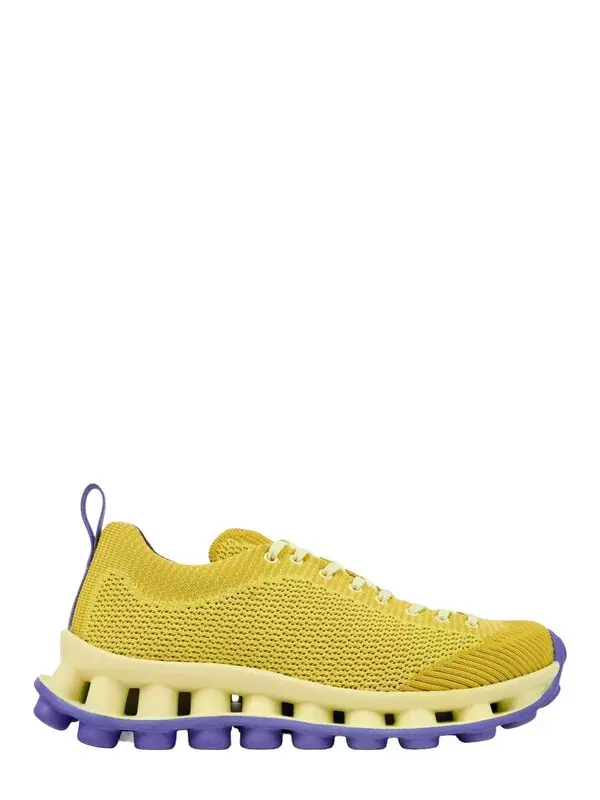 Camper X Sunnei Pelotissima Knitted Sneakers - Yellow