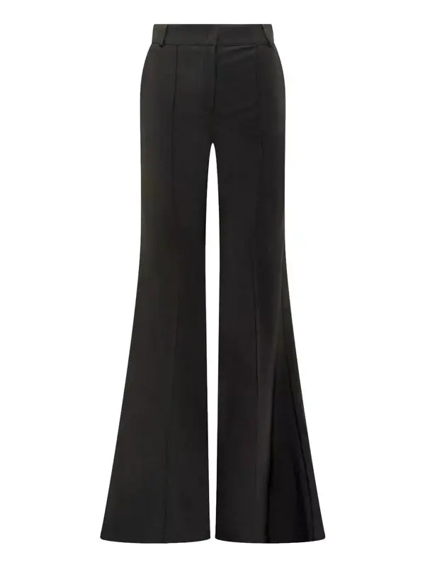 ACTUALEE Flared-leg Trousers - Black