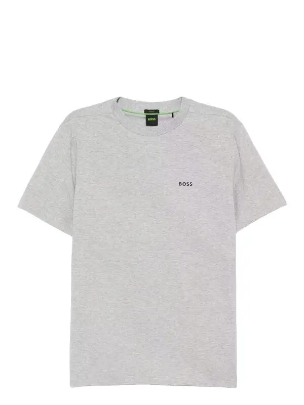 BOSS Logo-printed T-shirt - Grey