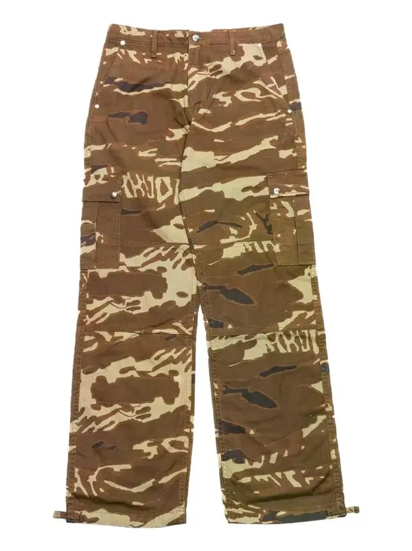 Rhude Tiger Camouflage Trousers - Brown