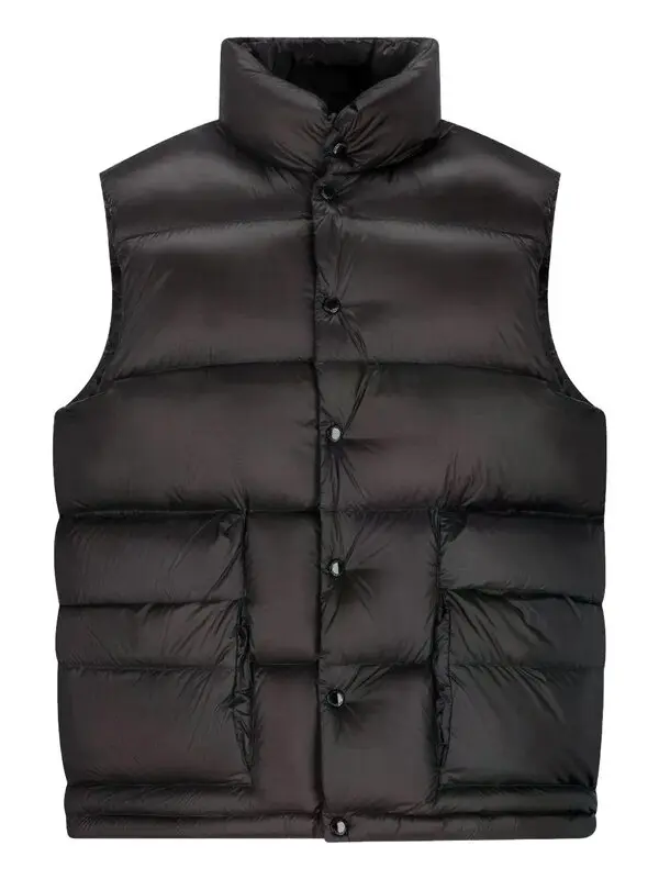 C.P. COMPANY Quilted Puffer Gilet - Black