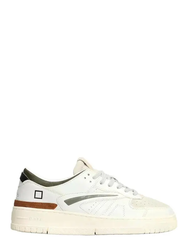 D.a.t.e. Torneo Leather Sneakers - White