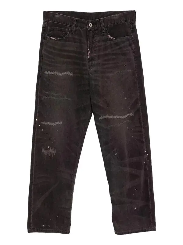 NEIGHBORHOOD Straight-leg Trousers - Purple