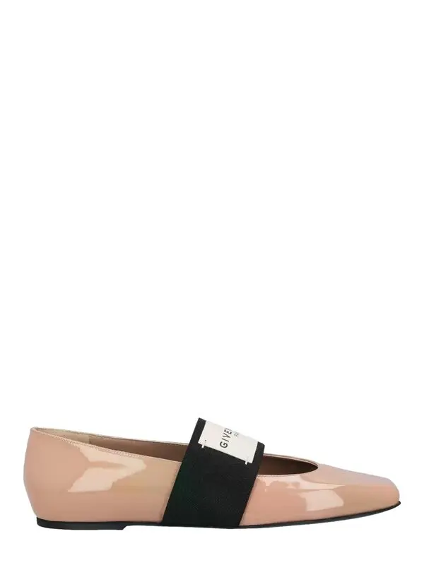 Givenchy Patent Leather Ballet Flats - Neutrals