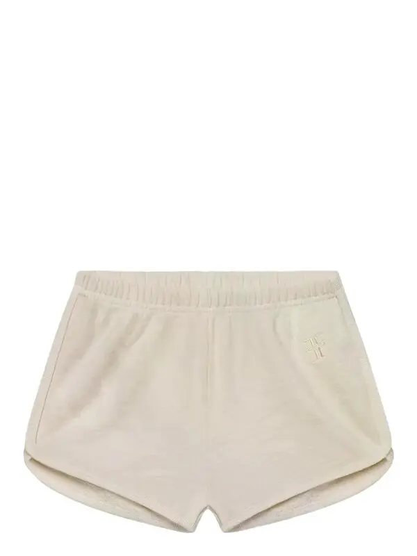 Eterne Cotton Track Shorts - White