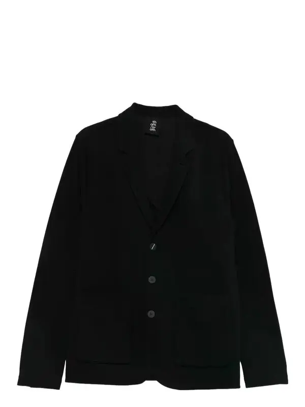 THOM KROM Buttoned Single-breasted Blazer - Black