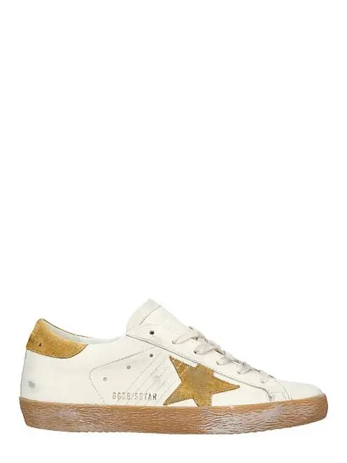GOLDEN GOOSE Super-star Leather Low-top Trainers - White