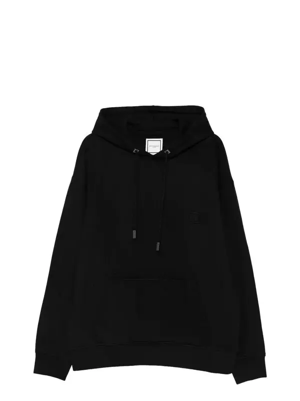 WOOYOUNGMI Logo-embroidered Hoodie - Black