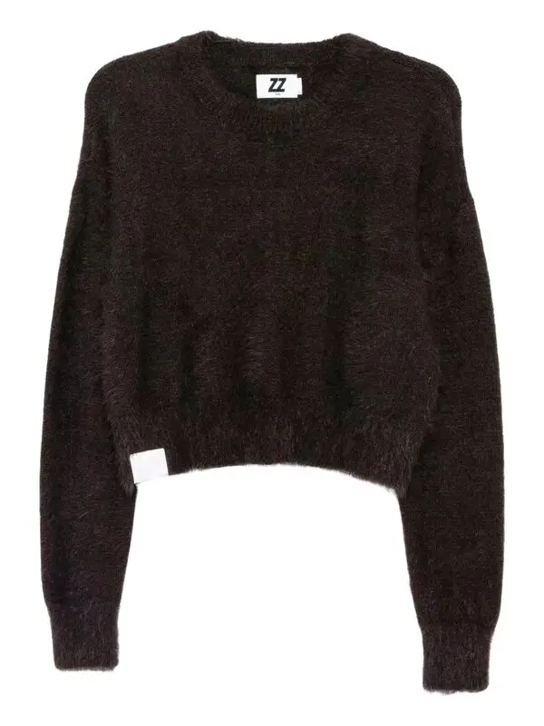 Izzue Brushed Jumper - Brown
