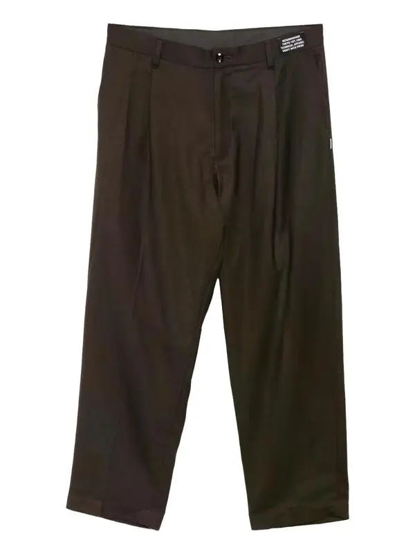 NEIGHBORHOOD Tucked Trousers - Brown