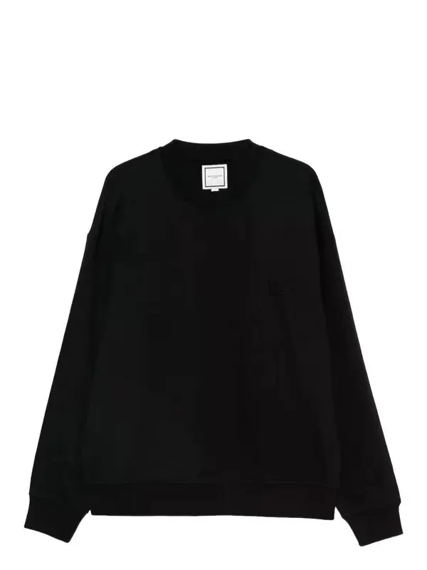 WOOYOUNGMI Long-sleeved Sweater With Logo Patch - Black