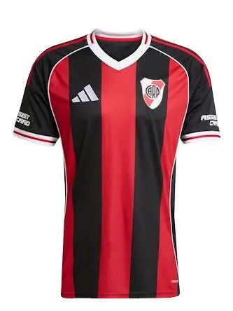 Adidas River Plate 25/26 Away Jersey - Black Team Power Red 2