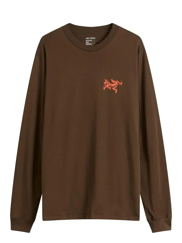 Arc'teryx Kragg Sl Bird Tile Ls T-shirt - Carob/dynasty
