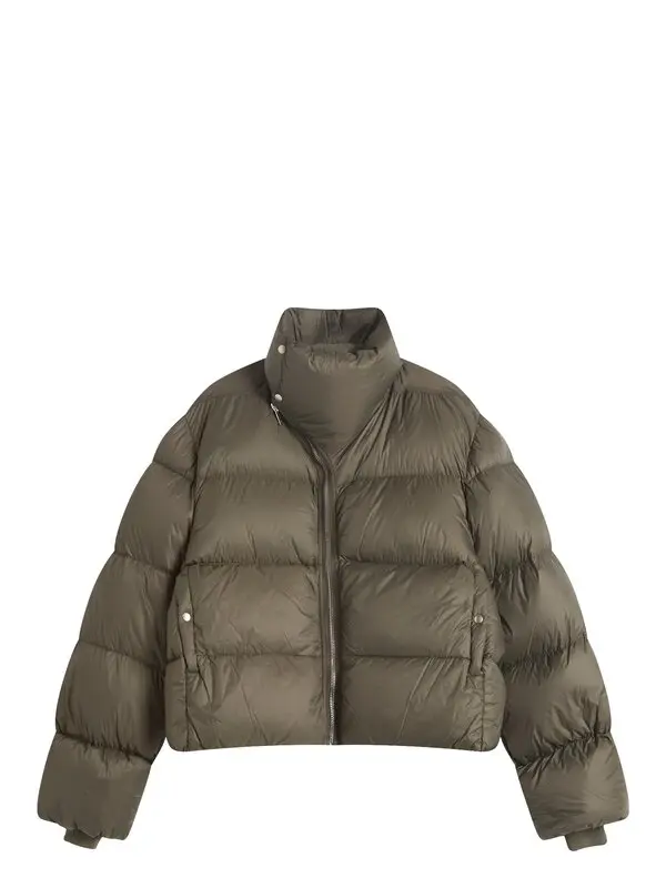 Rick Owens Light Nylon Down Turtle Jacket - Bosco