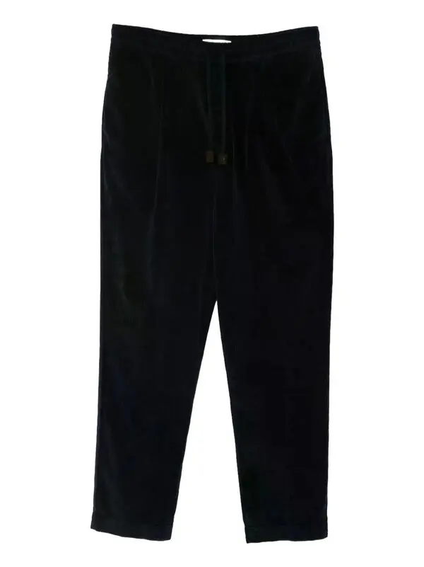 Jacob Cohen Drawstring Corduroy Trousers - Blue