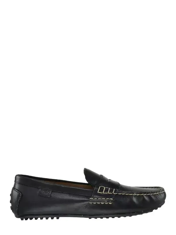 Polo Ralph Lauren Leather Loafers - Black