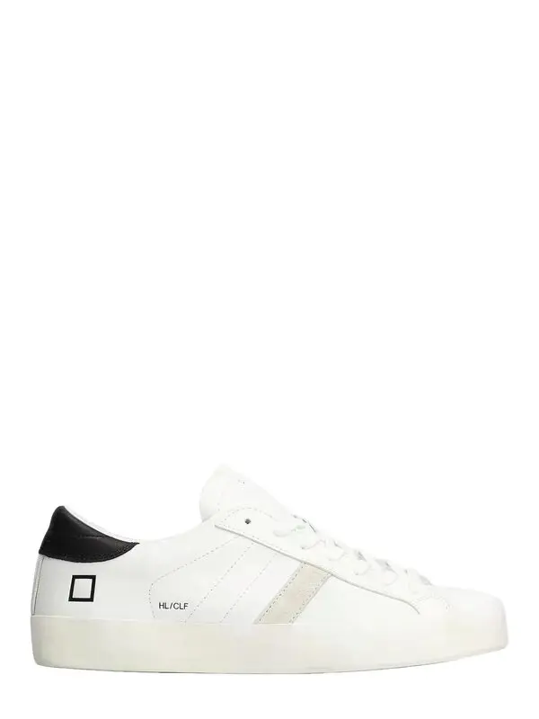 D.a.t.e. Leather Panelled Sneakers - White