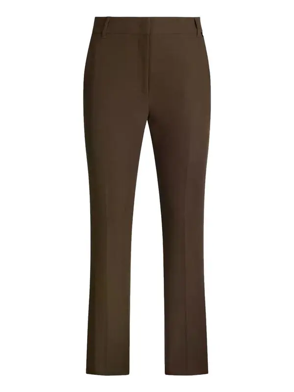 Liu Jo Logo-plaque Trousers - Brown