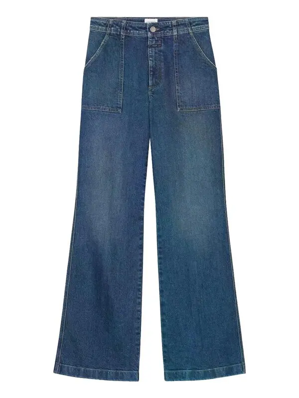 Closed Wide-leg Flared Jeans - Blue