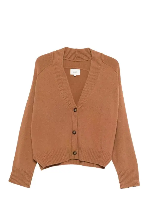 Loulou De Saison Kaia Buttoned Cardigan - Brown