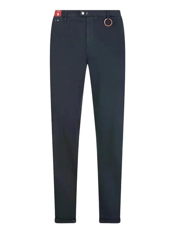 TRAMAROSSA Metal-ring Detail Trousers - Blue