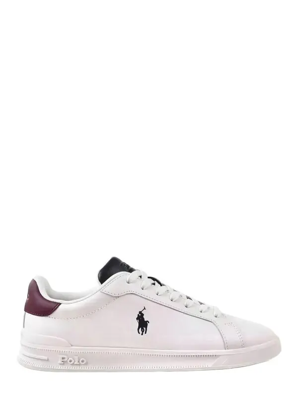 Polo Ralph Lauren Heritage Court Ii Leather Sneakers - White