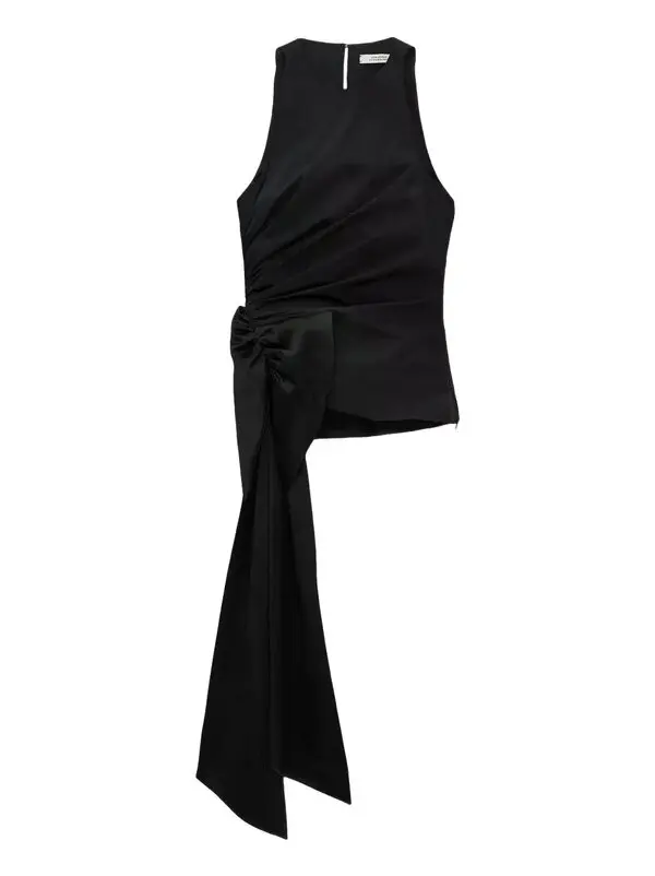 Dorothee Schumacher Bow-detail Draped Top - Black