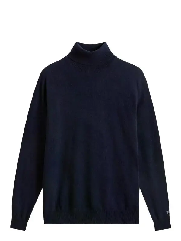 Woolrich Lambswool Turtleneck Sweater - Blue