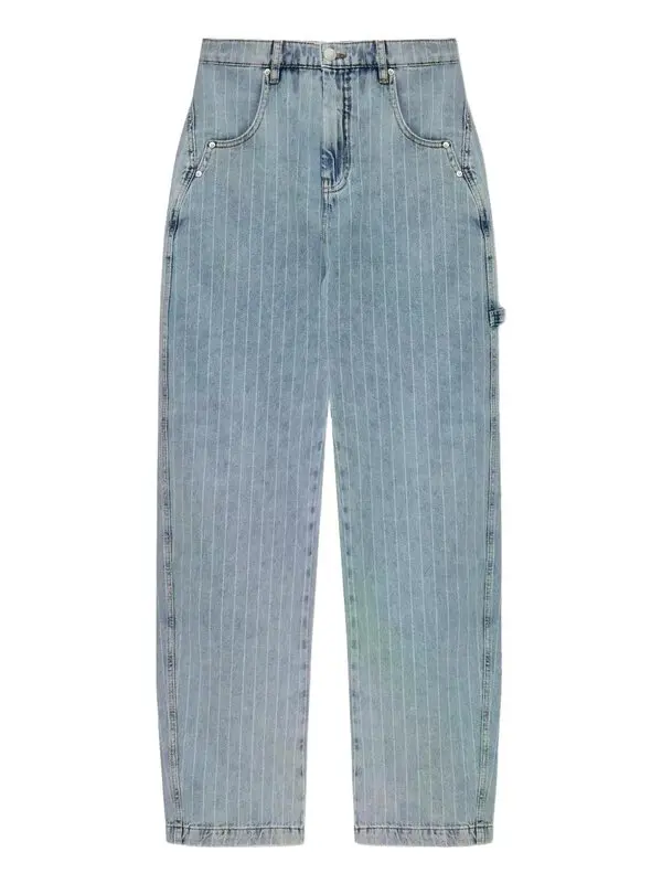 Munthe Striped Jeans - Blue