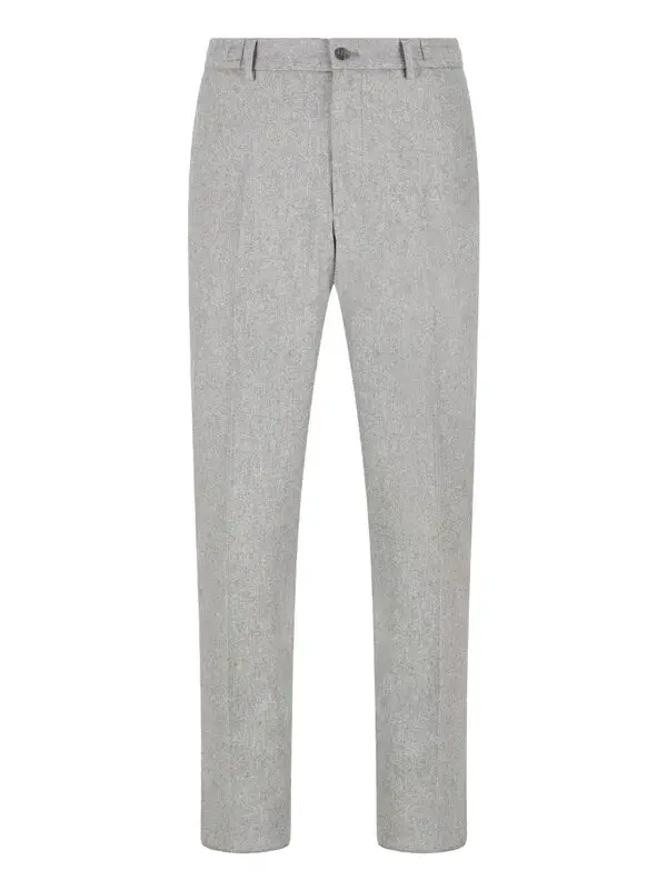Tagliatore Virgin Wool Trousers - Grey